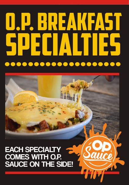 The Other Place - Breakfast Menu